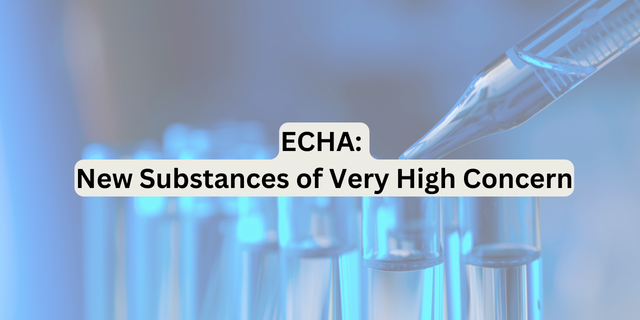 ECHA includes five hazardous chemicals in the Candidate List